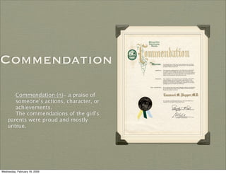 The True Confessions of Charlotte Doyle Vocabulary | ZIP