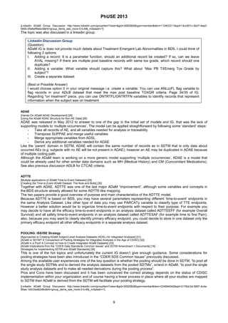 Interpreting CDISC ADaM IG through Users Interpretation | PDF