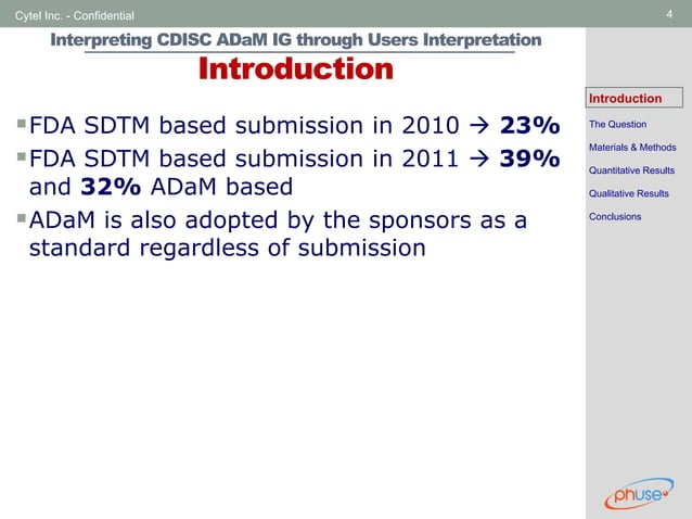 INTERPRETING CDISC ADaM IG THROUGH USERS INTERPRETATION | PDF