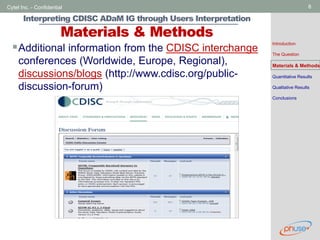 INTERPRETING CDISC ADaM IG THROUGH USERS INTERPRETATION | PDF