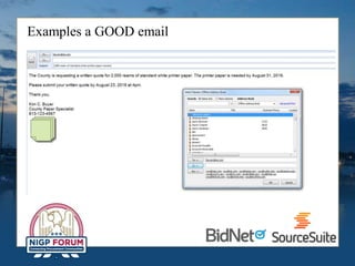 Connecting via Email 2016 Forum Presentation | PPT