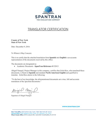 Caballero 152015 Translation | PDF