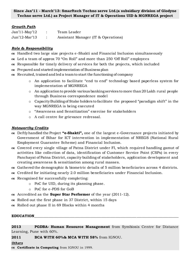 Santosh Cv | PDF