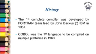 Introduction to Compilers | PPTX