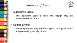 Error Detection & Recovery | PPTX