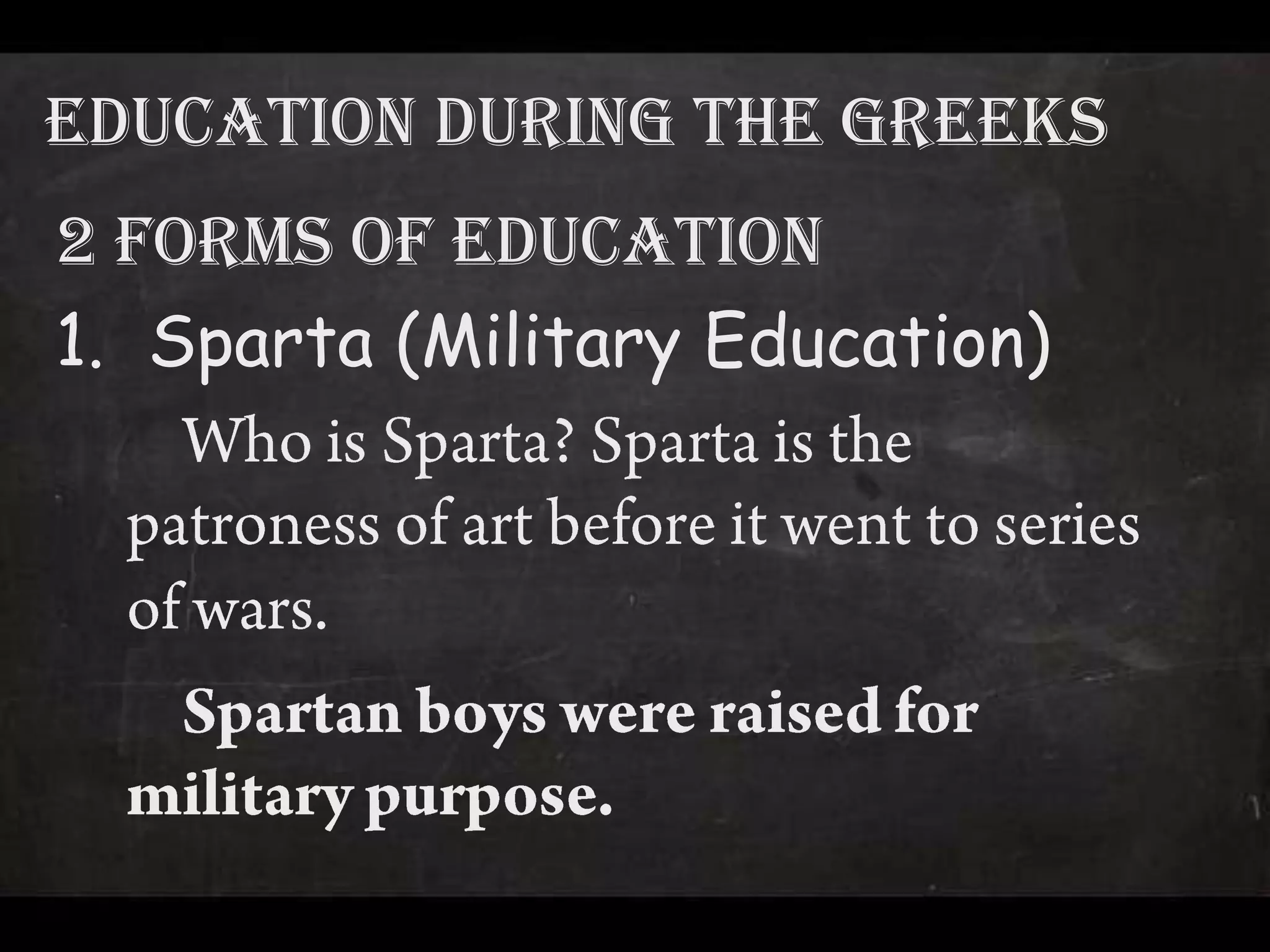 Greek Education | PPTX