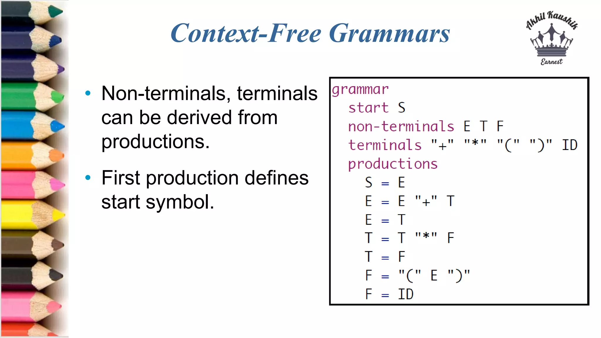 Parsing in Compiler Design | PPT Parsing in Compiler Design | PPT