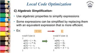 Code Optimization | PPTX