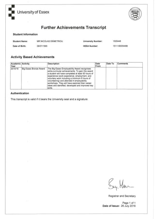 First Year Uni Results | PDF | Undergraduate Education | College Education