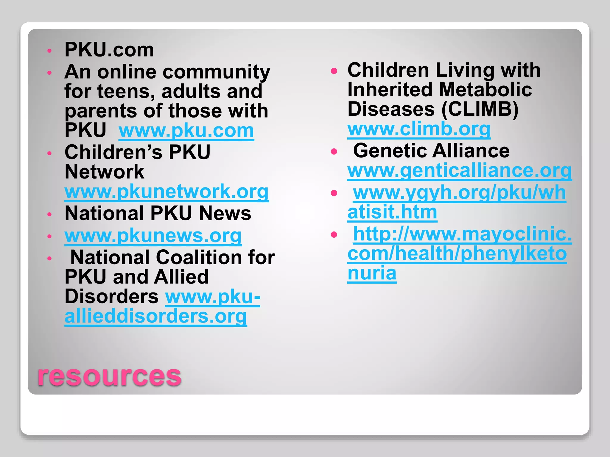 PKU | PPTX