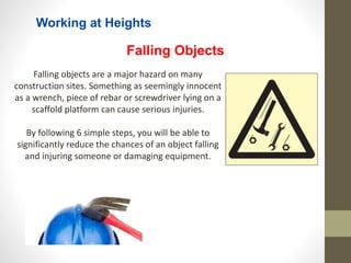 Working at Height - Falling Objects | PPSX