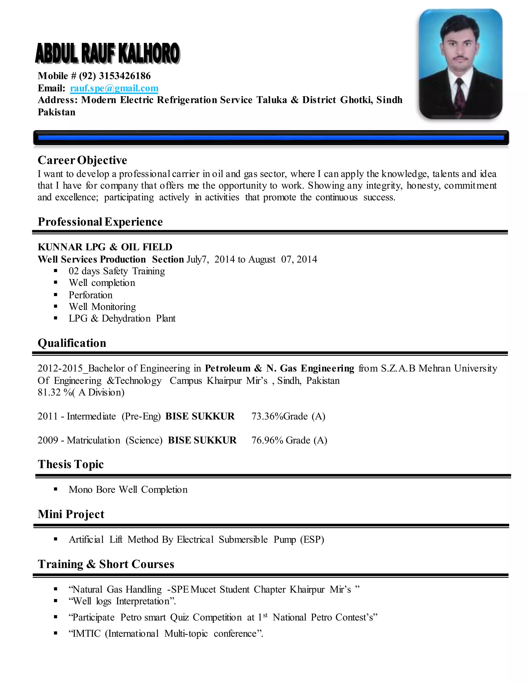 bachelor cv1 | PDF