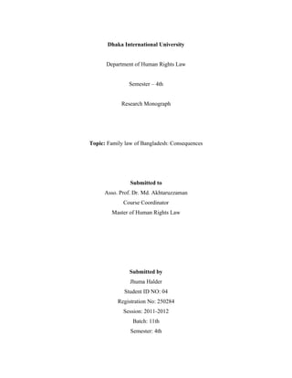 Research Monograph | PDF