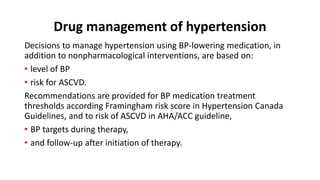 comparison of hypertension | PPTX