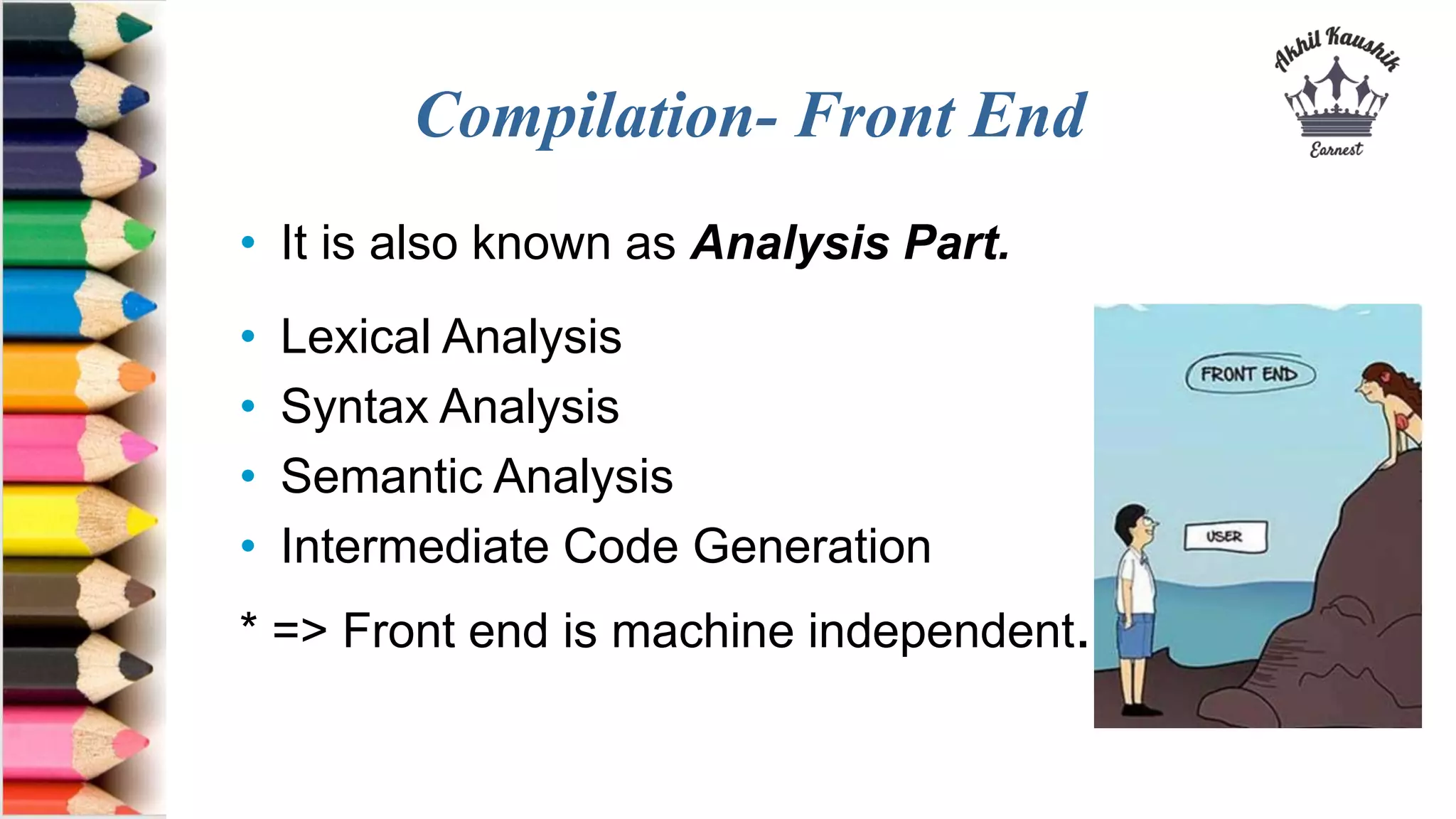 Phases of compiler | PPTX