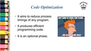 Phases of compiler | PPTX