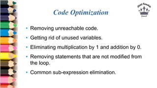 Phases of compiler | PPTX