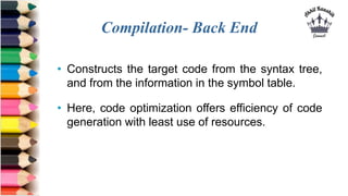 Phases of compiler | PPTX