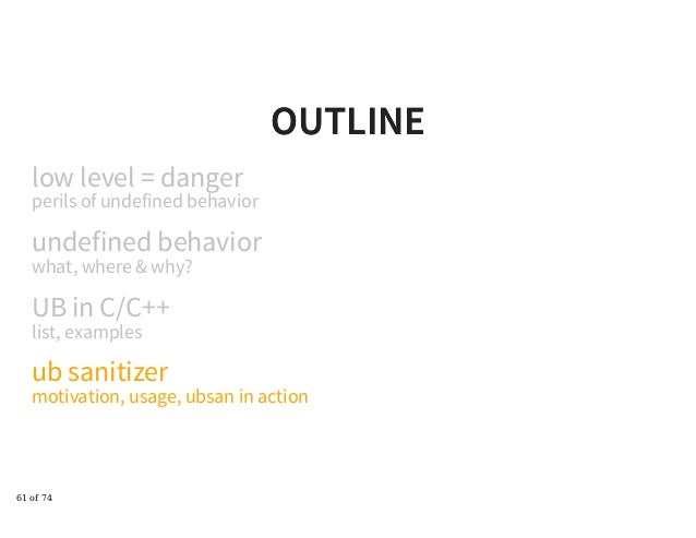 C Undefined Behavior Codedive 2016 9345