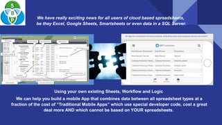 SBP Integrate Smartsheet with Appsheet | PPT