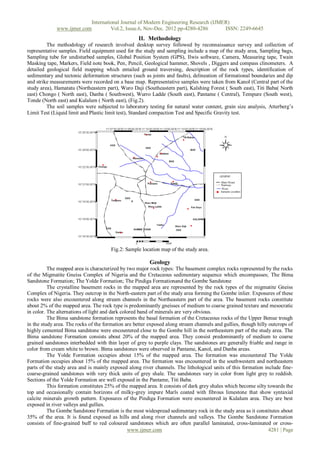 Geotechnical Investigation of Soils: A Case Study of Gombe Town (Sheet ...