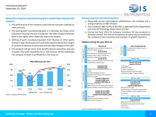 EISEC - Grauer and Weil (India) Ltd - IC | PDF