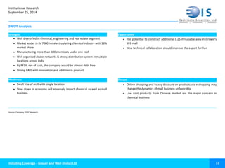 EISEC - Grauer and Weil (India) Ltd - IC | PDF