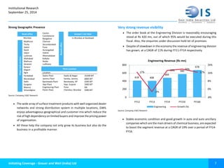 EISEC - Grauer and Weil (India) Ltd - IC | PDF