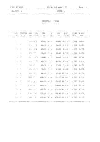 KLIMA Software - Some DEMO Results Outputs in ENGLISH Language | PDF