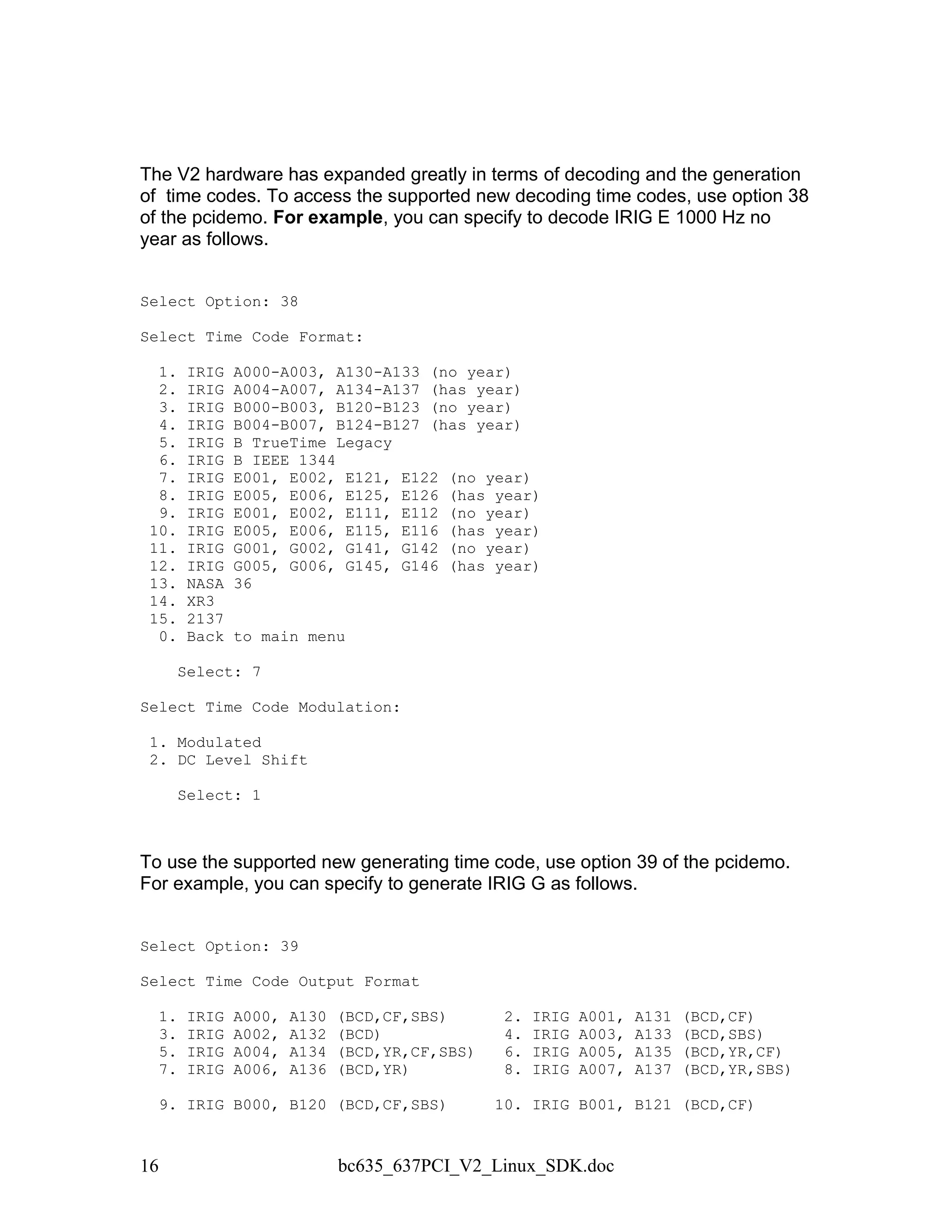 CM_SME revised bc635_637PCI_V2_Linux_SDK | PDF