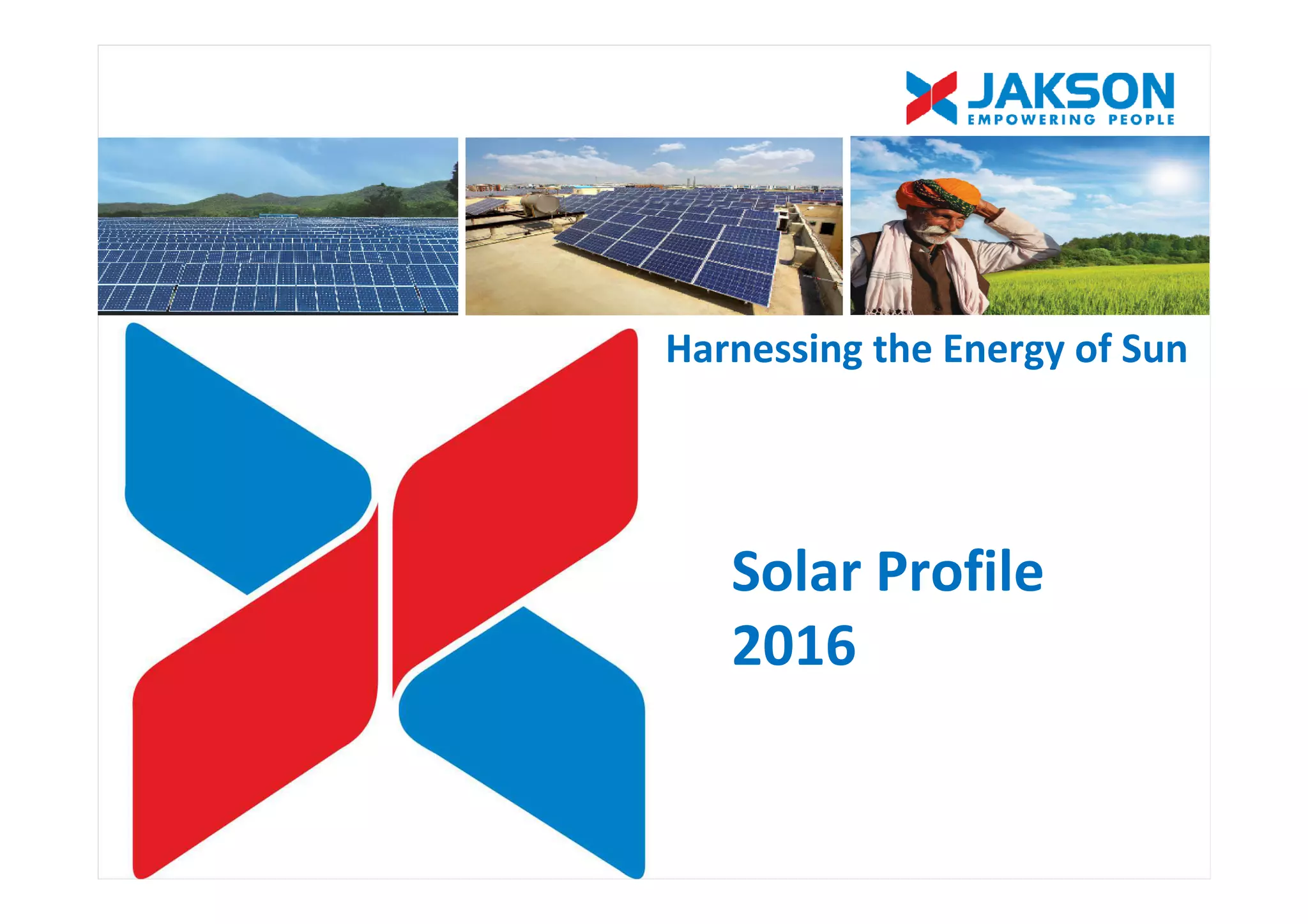 Jakson Solar Overview 2016 | PDF