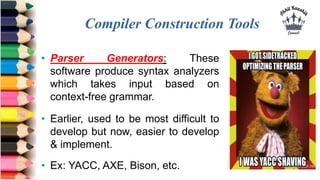 Compiler construction tools | PPTX