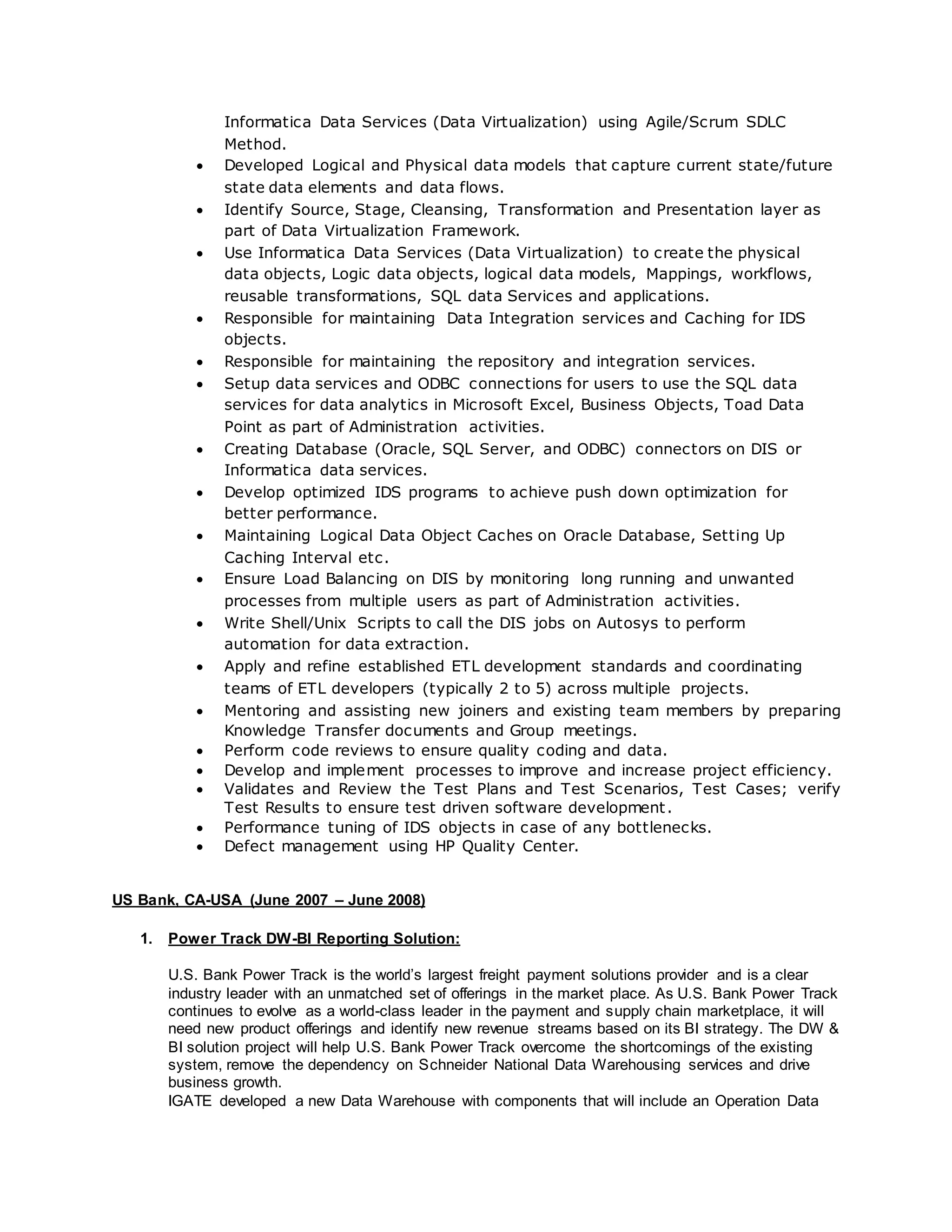 Deepak Sharma_ETL_Programmer_2016 | DOCX | Databases | Computer Software and Applications