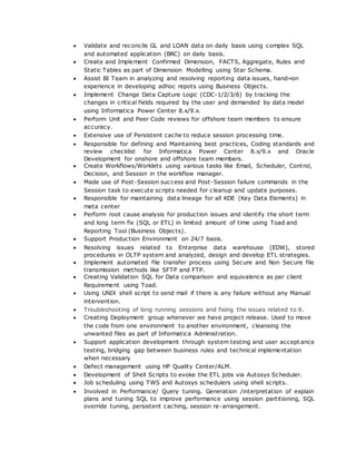 Deepak Sharma_ETL_Programmer_2016 | DOCX | Databases | Computer Software and Applications