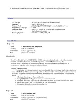 jayaprakash | DOC | Computer Software and Applications | Computing