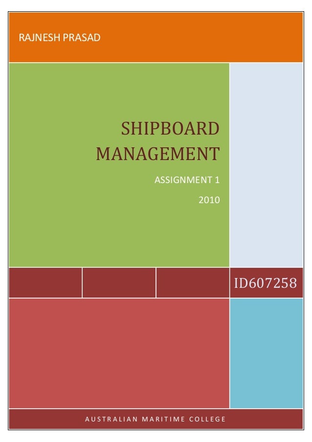 Shipboard Management