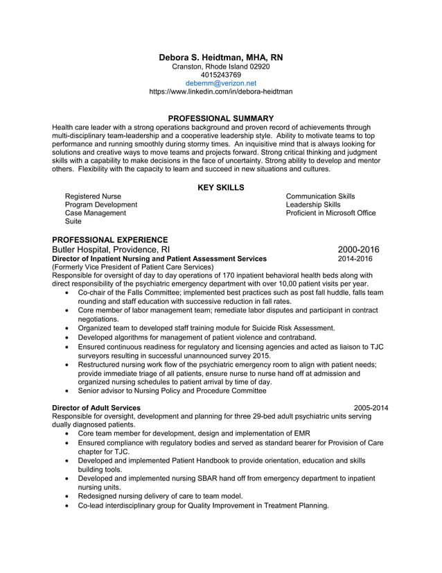 Deb's Resume16 | PDF