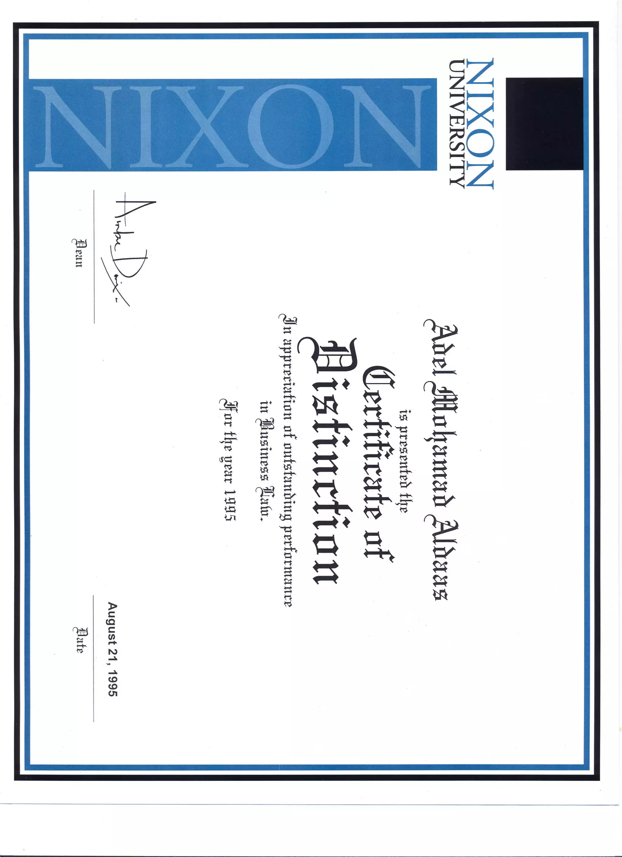 MBA Certificate | PDF