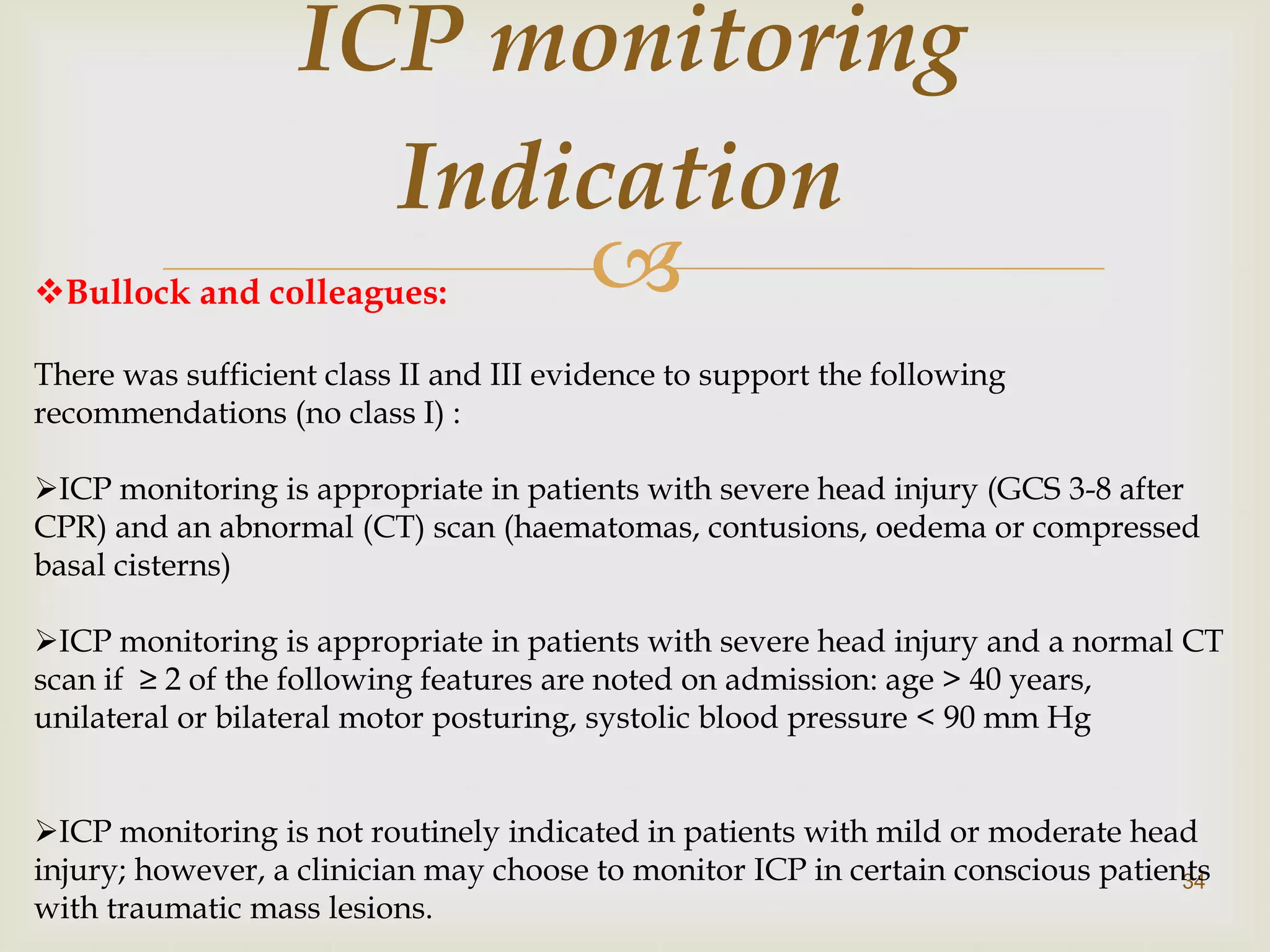 Increased intracranial pressure | PPTX