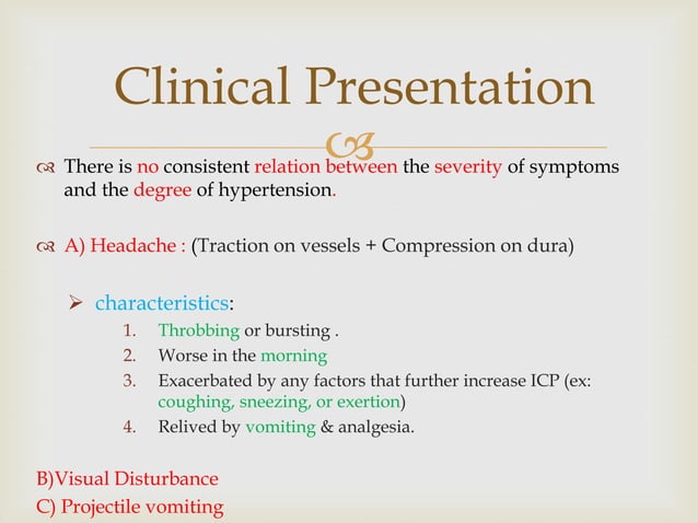 Increased intracranial pressure | PPTX | Death, Injury, or Military ...