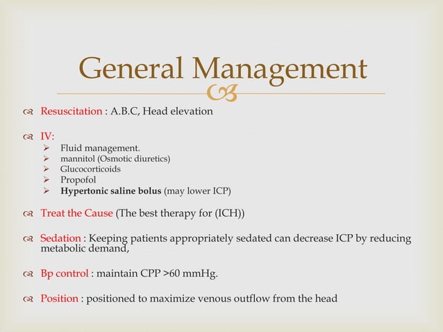 Increased intracranial pressure | PPTX | Death, Injury, or Military ...