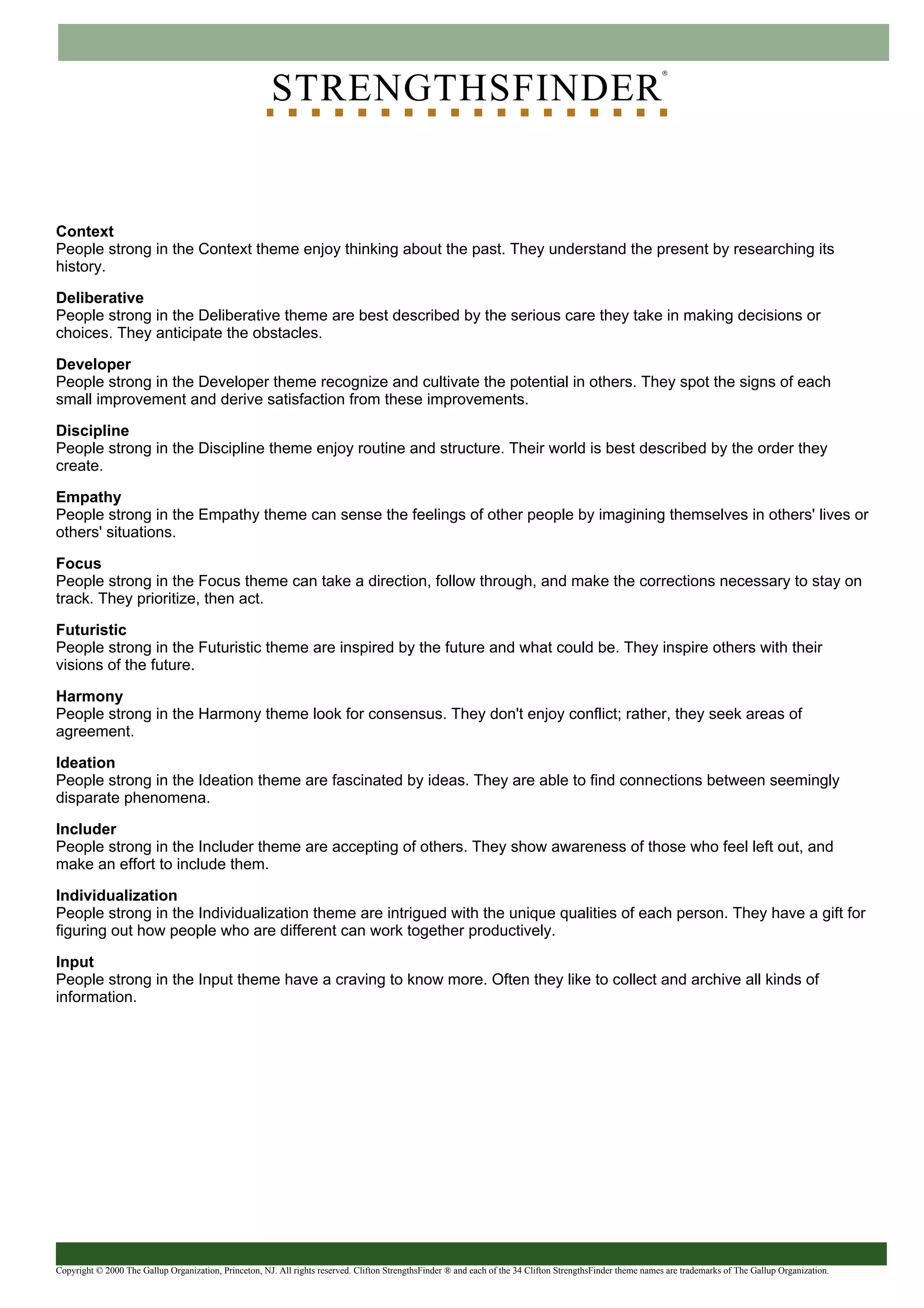 strengths-guide | PDF