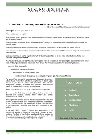 strengths-guide | PDF
