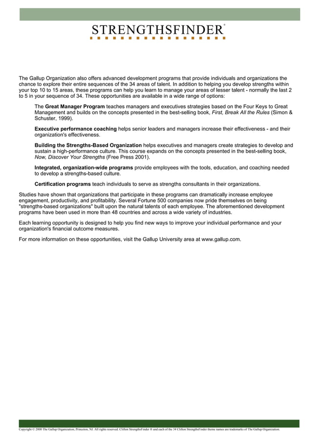 strengths-guide | PDF