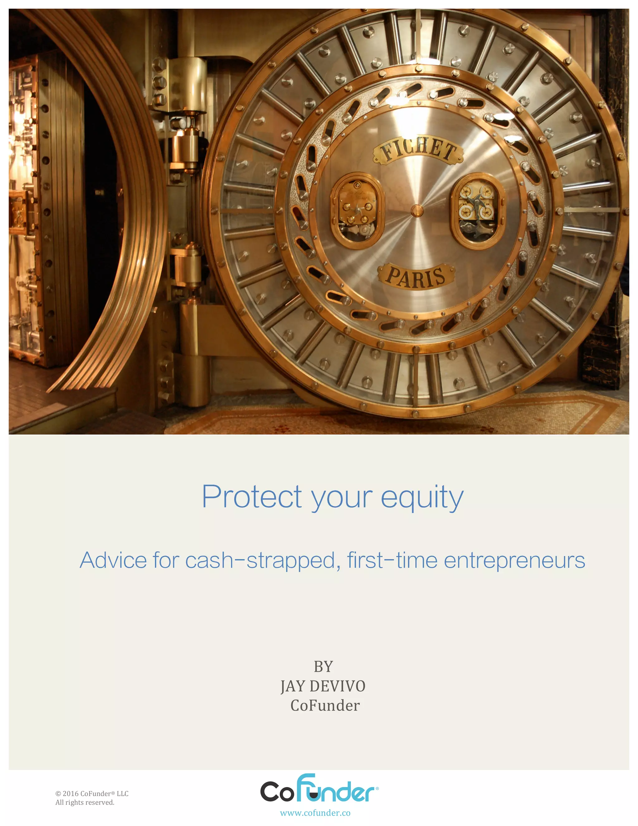 Protect Your Equity Pdf