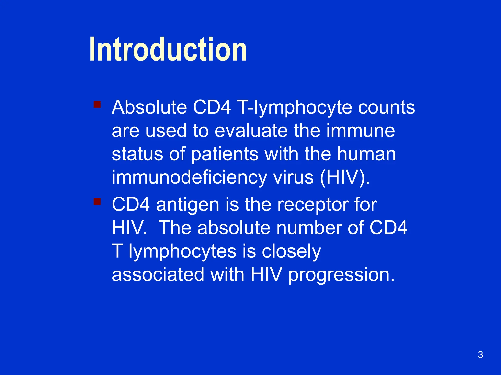 CD4 Immunophenotyping and other laboratory aspects.pptx