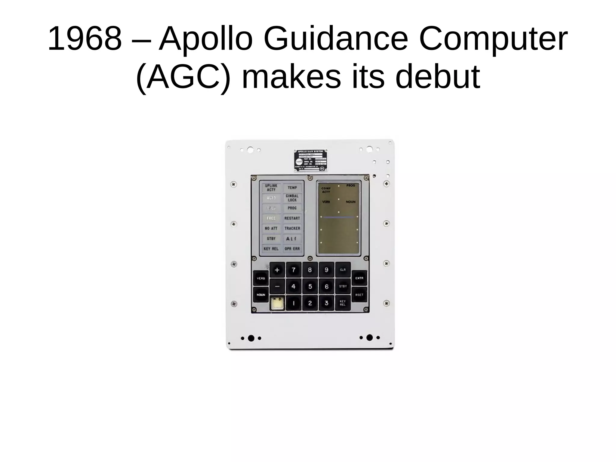 Timeline of Computing History | PDF