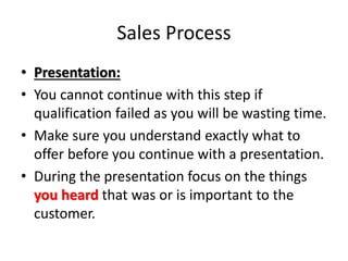 Sales Process Training | PPTX