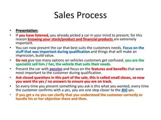 Sales Process Training | PPTX
