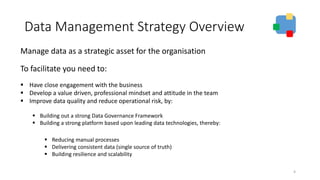 Approach to Data Management v0.2 | PPTX
